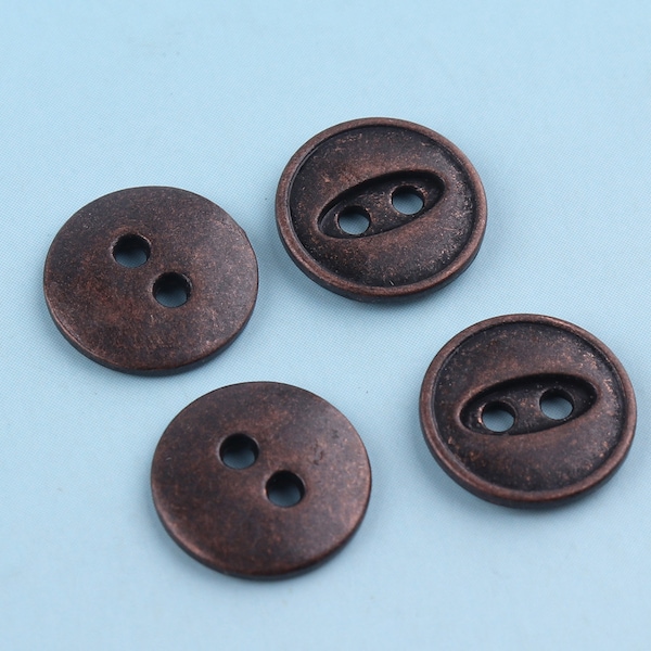 Copper Buttons - Etsy