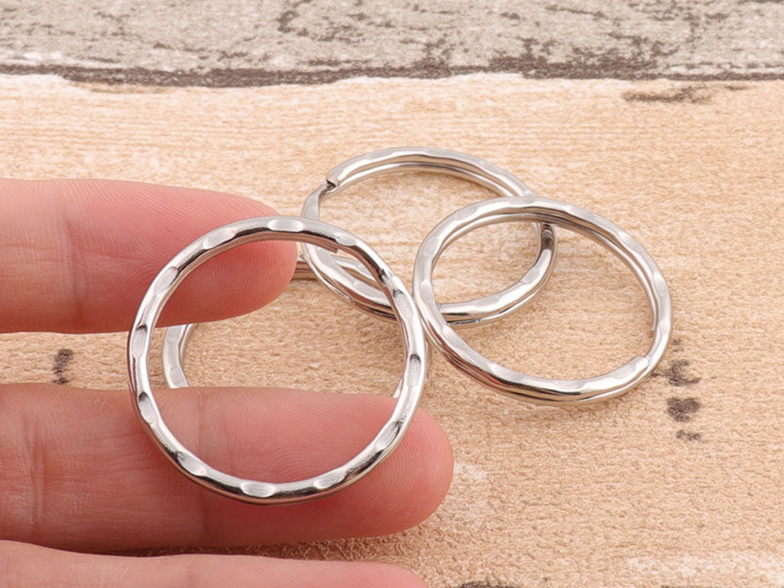 20pcs Key Ring Silver O Ring Large Key Fob Ring 1 1/430mm - Etsy