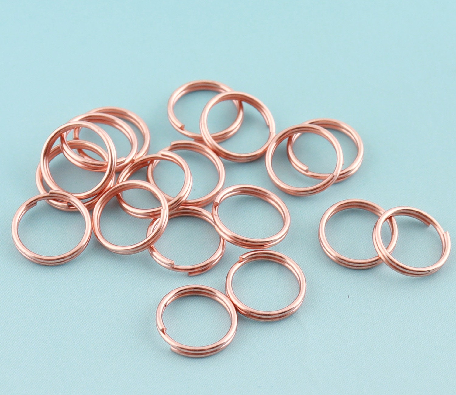 Metal Split Rings 500pcs 10mm Key Ring O Ring Jump Rings Large | Etsy