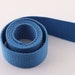 Pure Blue Stripe Webbing 5 Yards*25mm Webbing Fabric Handbag Strap ...