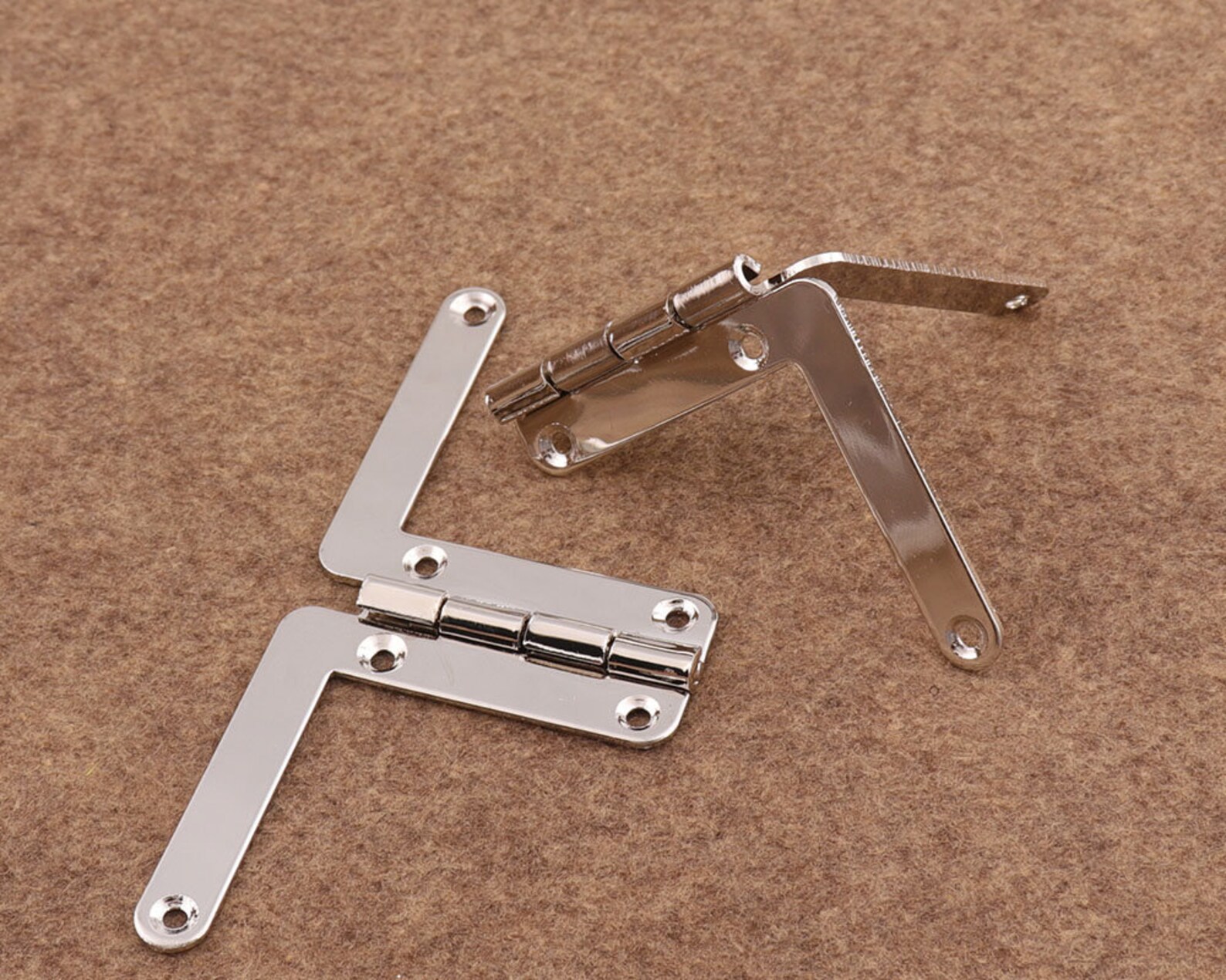 8pcs Silver Hinges Cabinet Hinges Box Hinges Decorative Hinges - Etsy