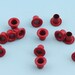 200sets Red Eyelet 1/45mm Mini Round Grommet Eyelets for Sewing Bead ...