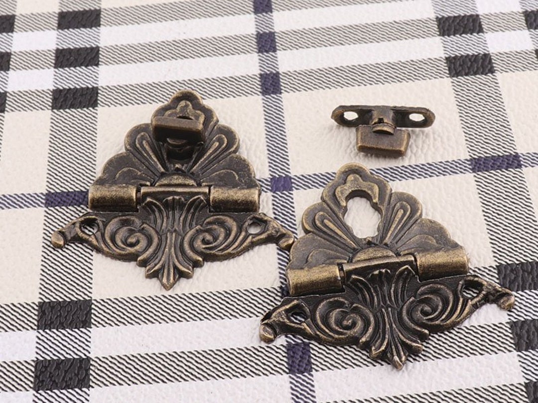 Vintage Hasp Embossed Box Latch Box Hardware Chest Suitcase Buckle ...