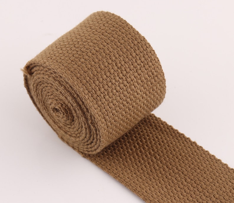 Cotton Webbing Olive Green Webbing 3/5yards38mm Solid Color - Etsy