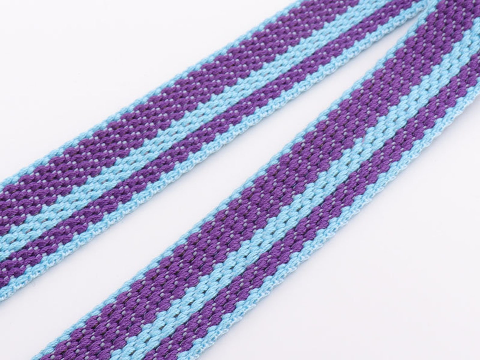 Purple Webbing 27mm Stripe Webbing Fabric Belt Canvas Webbing - Etsy