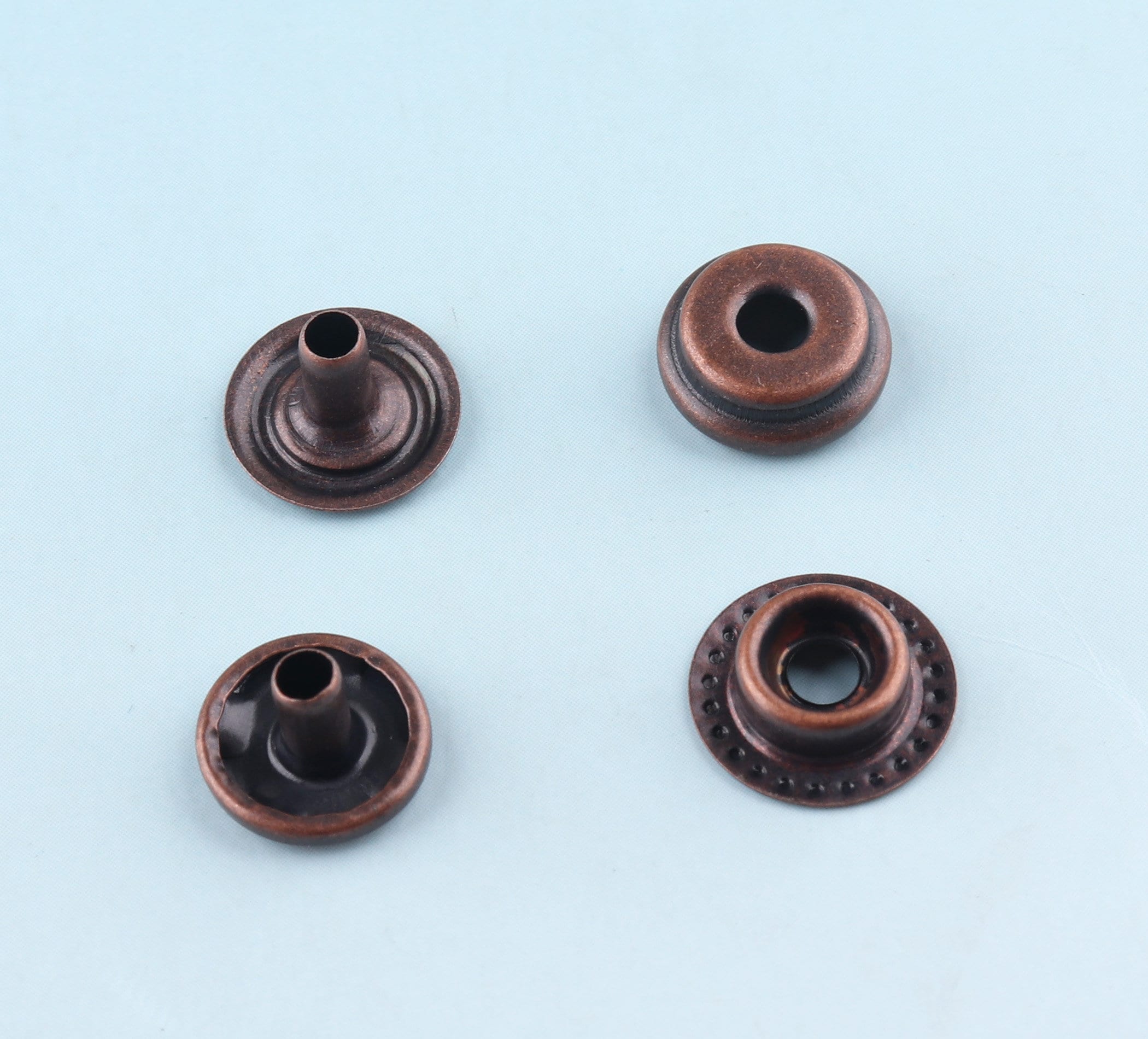 50sets 12mm snap Studs Copper Snap Buttons Spring Popper | Etsy