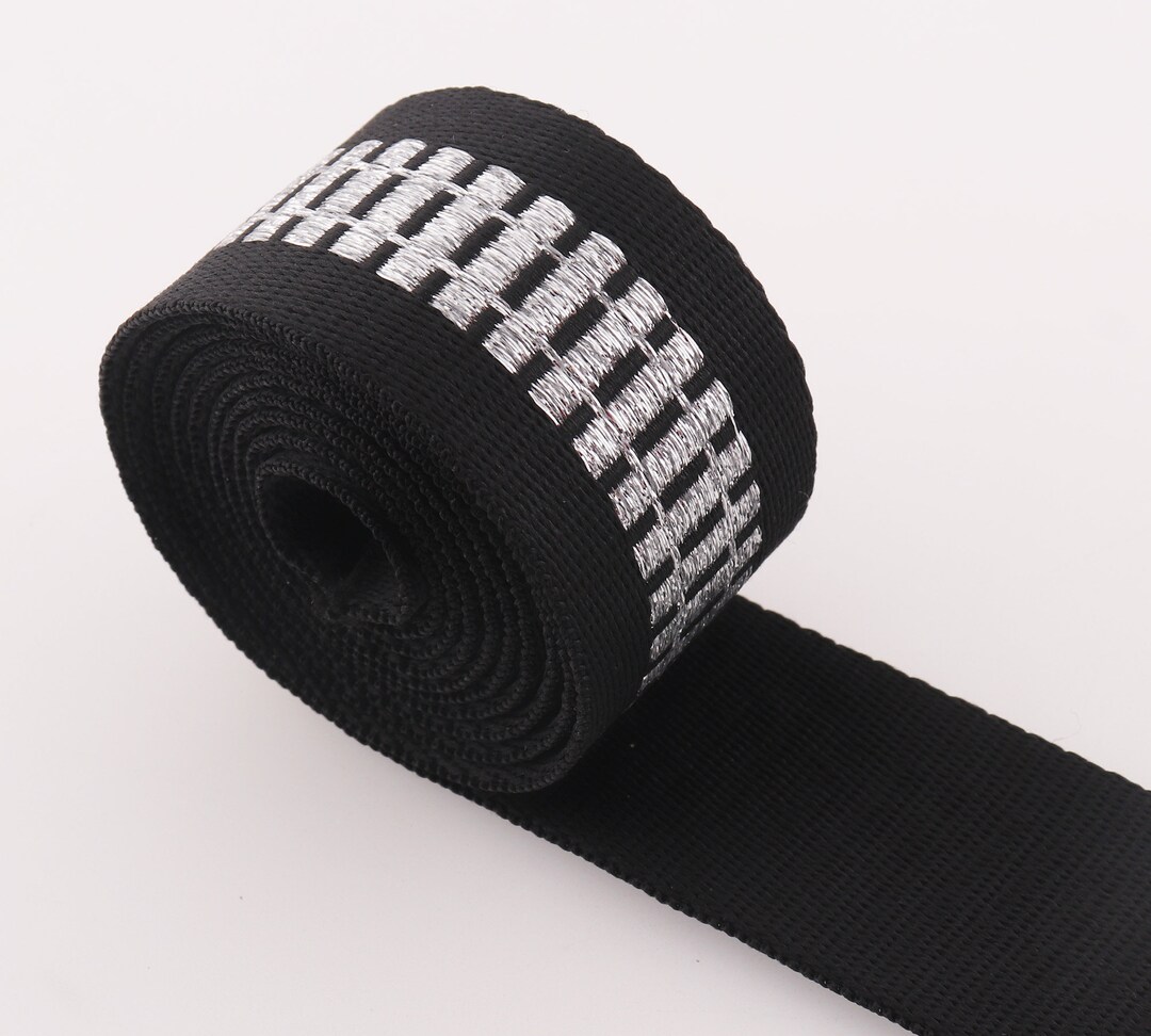 Cotton Webbing 38mm 5 Yards Stripe Webbing Fabric Webbing Great for ...
