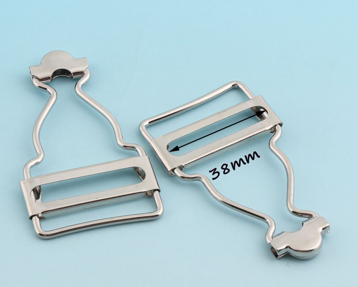 Dungaree Buckles 10pcs 38mm Suspender Buckles Adjuster Buckle - Etsy