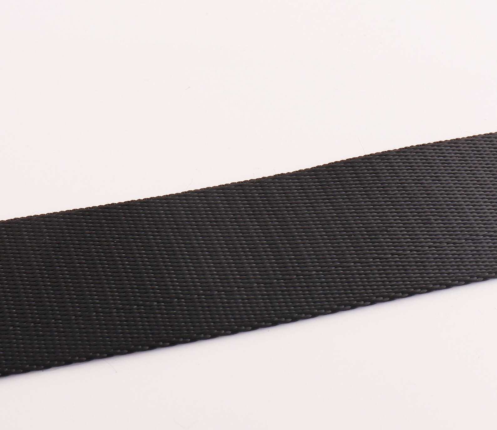Black Stripe Webbing 38mm Stripe Webbing Fabric Belt Webbing Key Fobs ...