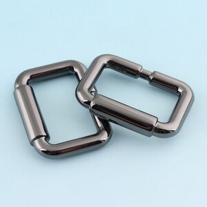 Rectangular Rings 23mm Metal/zinc Alloy Rectangle Rings for Webbing ...