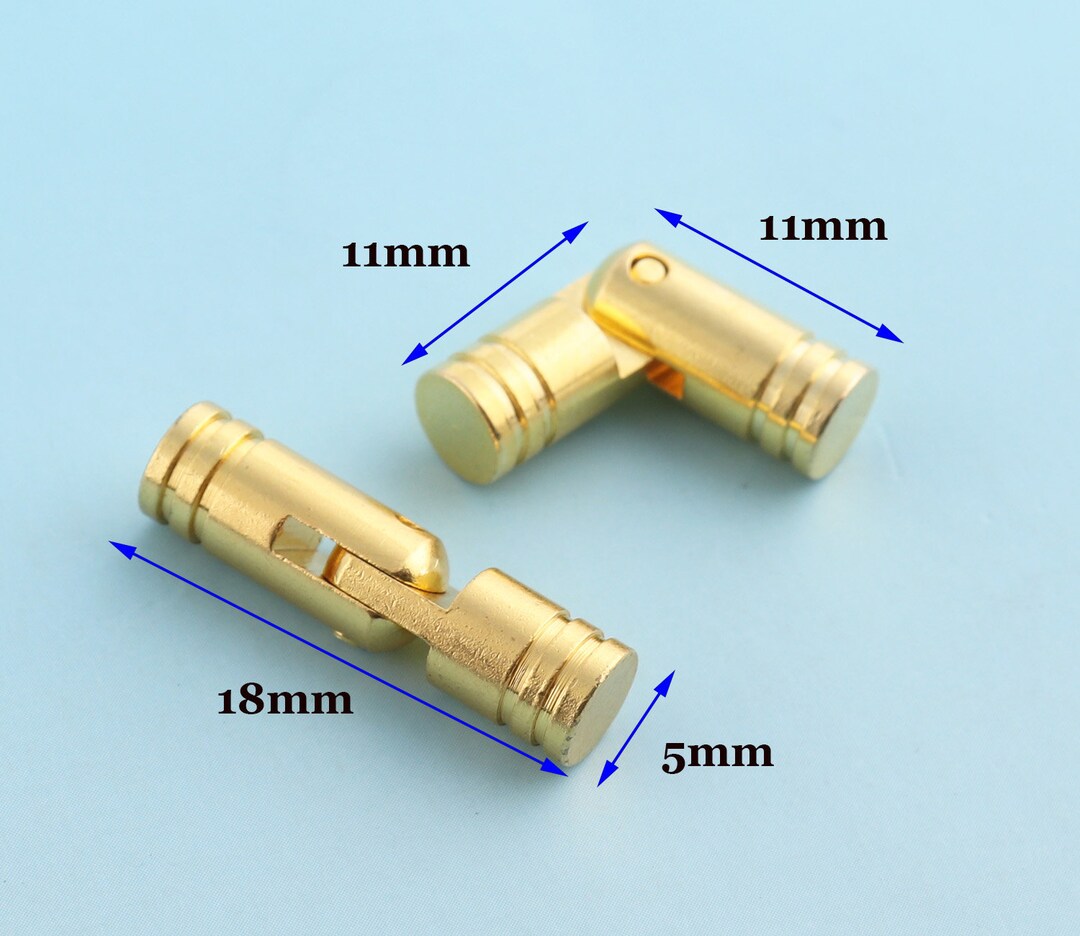 Cabinet Hinges 10pcs 18 Mm Cylindrical Barrel Hinge Round Box Hinges ...