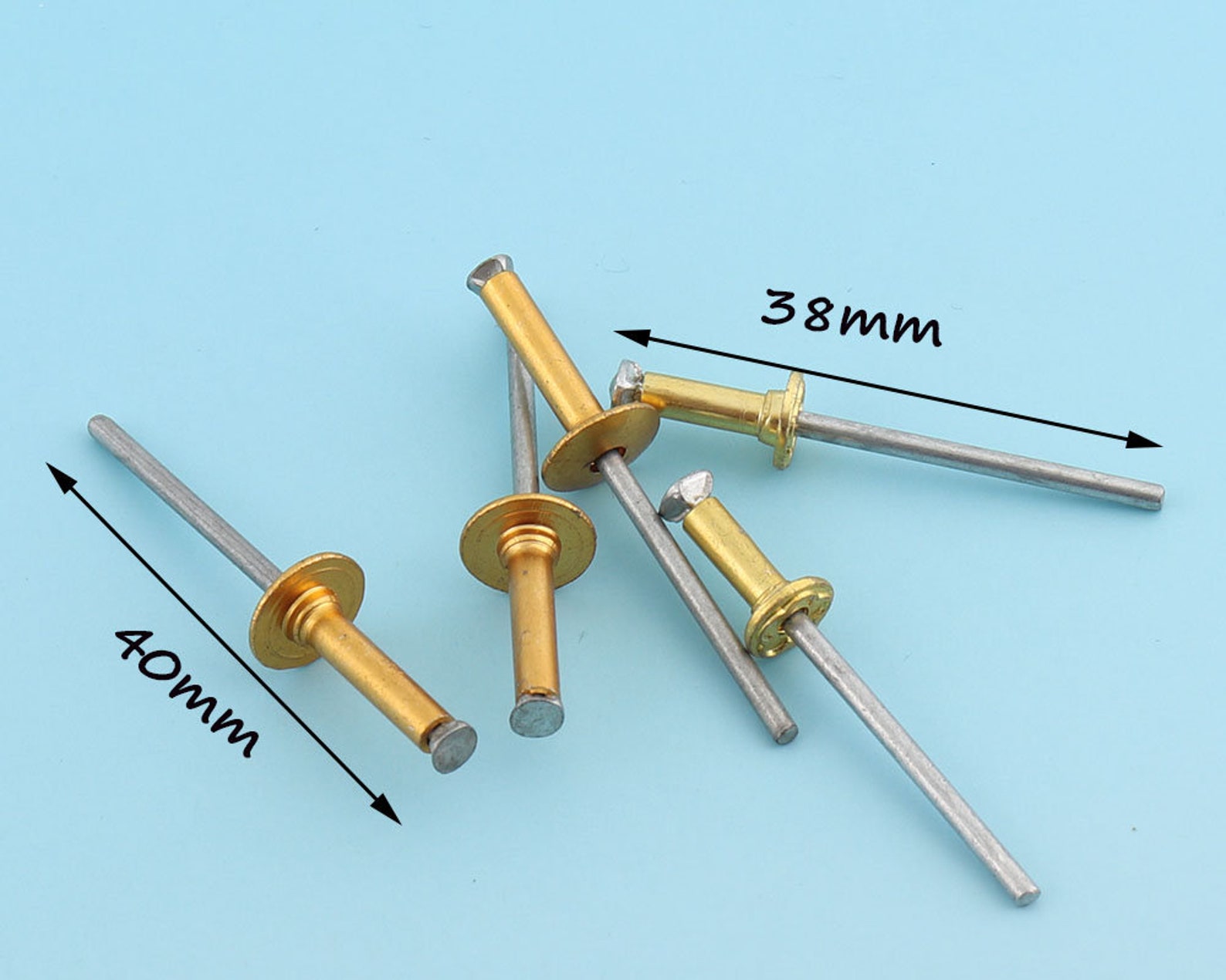 Rivets Button Pop Rivets Studs 20pcs 38mm/40mm Rivet Studs for - Etsy