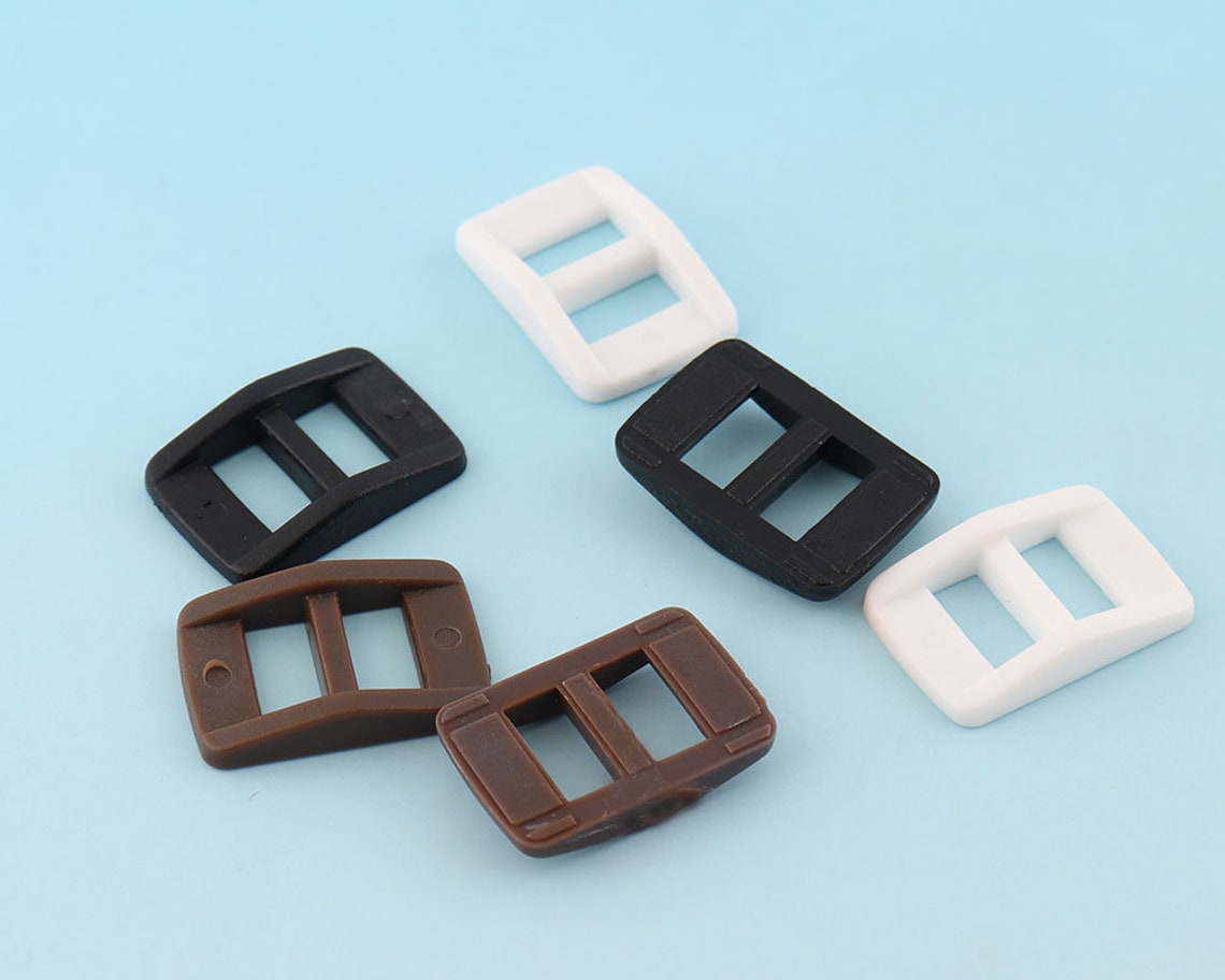 20pcs 10mm Mini Plastic Buckle Release Buckle Adjuster Buckle Release ...