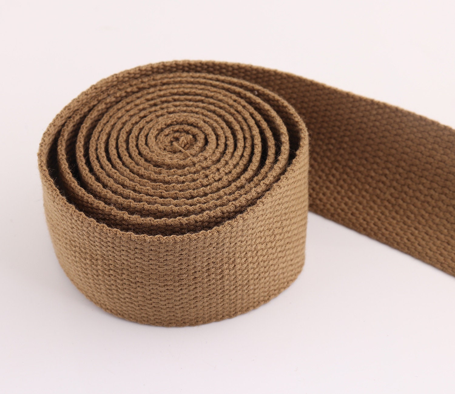 Cotton Webbing Olive Green Webbing 3/5yards38mm Solid Color - Etsy