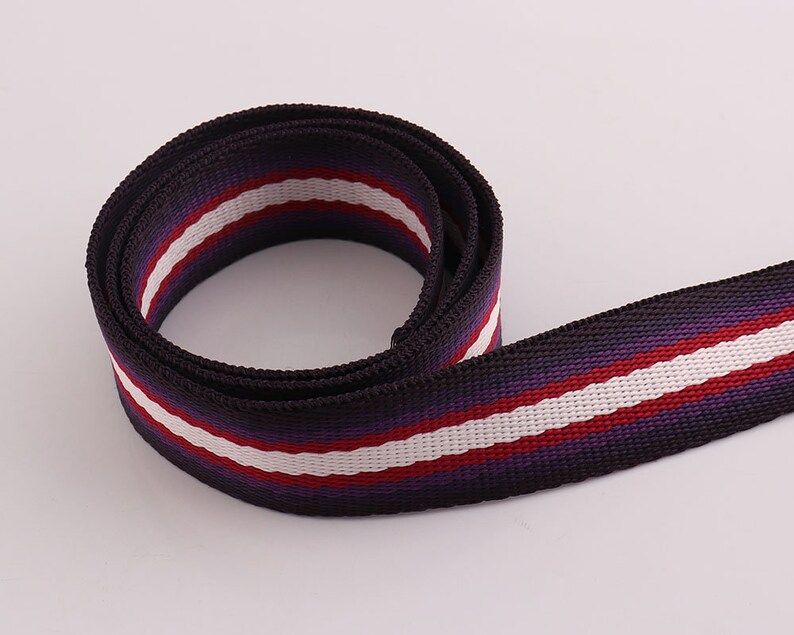 Cotton Webbing Stripe Webbing 10 Yards25mm Webbing Fabric - Etsy