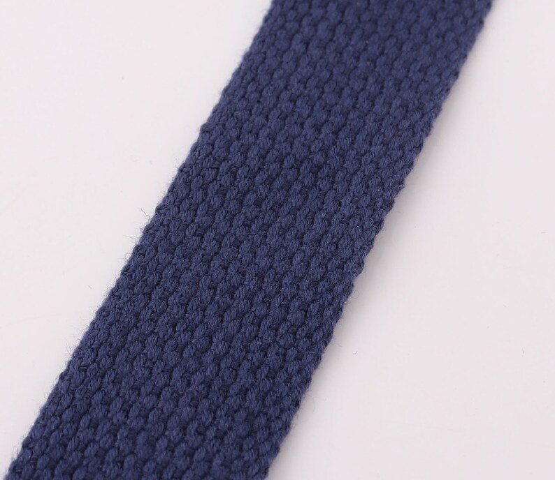 Indigo Blue Webbing 5 Yards25mm Pure Color Webbing Fabric - Etsy