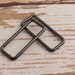 Black Rectangle Rings Purse Ring 1 3/8inch Belt Buckle Strap Rectangle ...