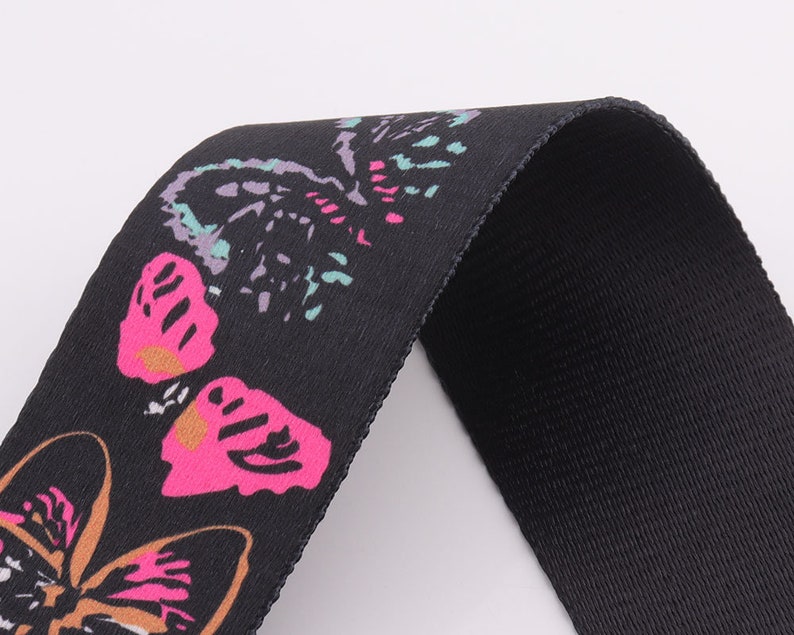 Butterfly Ribbon 2inch Hi-q Webbing Ribbon Soft Ribbon Webbing | Etsy