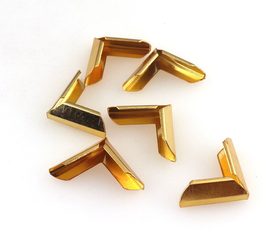 Corner Decorative Gold Corners 3/4" 20pcs Corner Protector metal ...