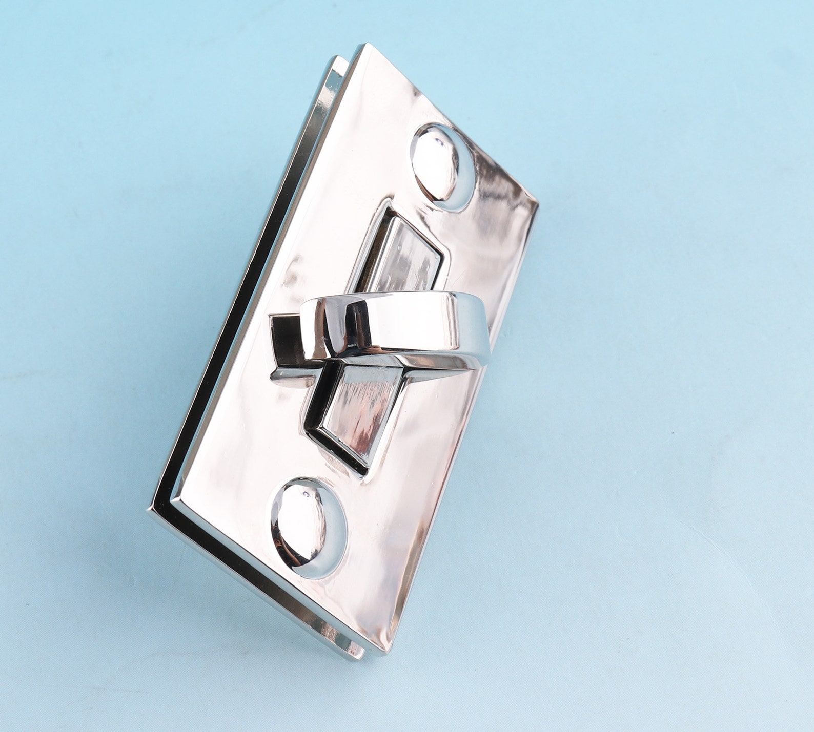 Silver Purse Lock 5830 Mm Metal Bag Lock Latch Lock Twist - Etsy