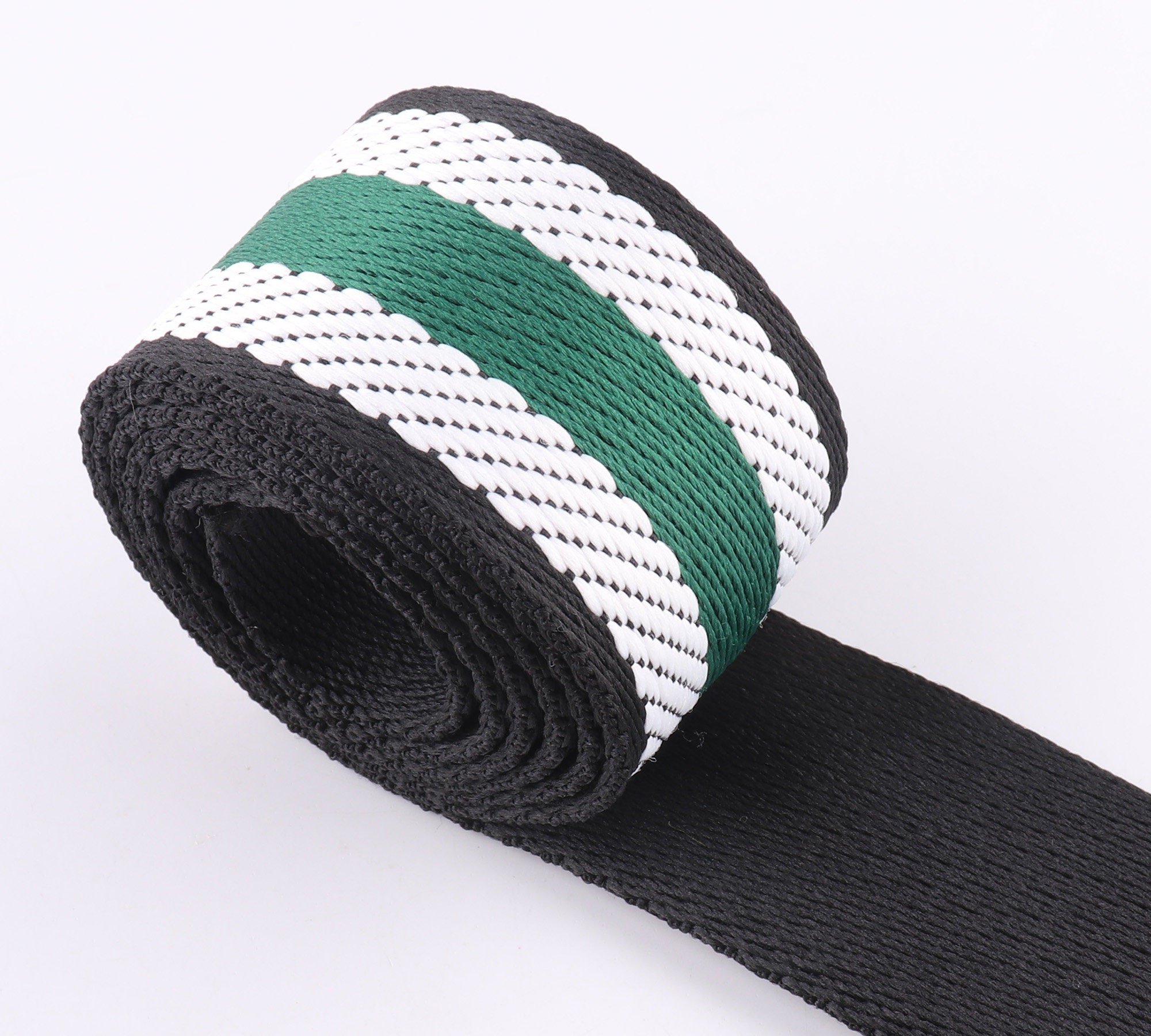 Stripes Webbing by the Yard 38mm Cotton Webbing Strap Leash - Etsy UK