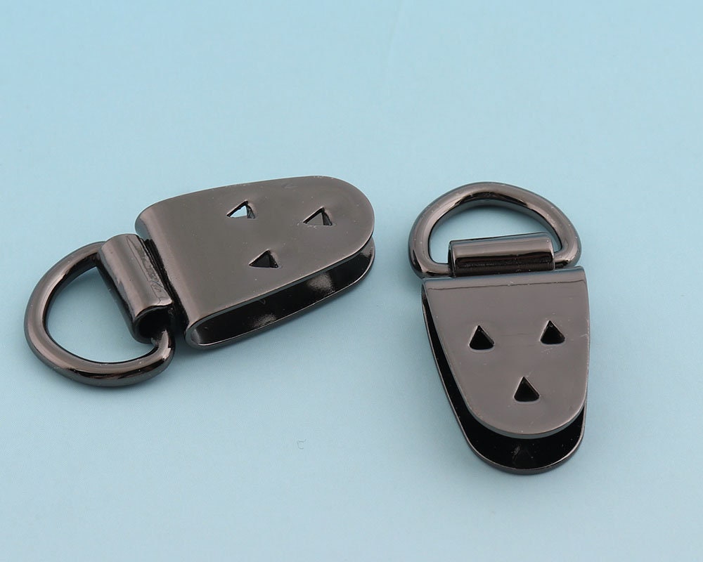 Gunmetal Zipper Puller or Pendant 35mm Leather Zip Puller - Etsy