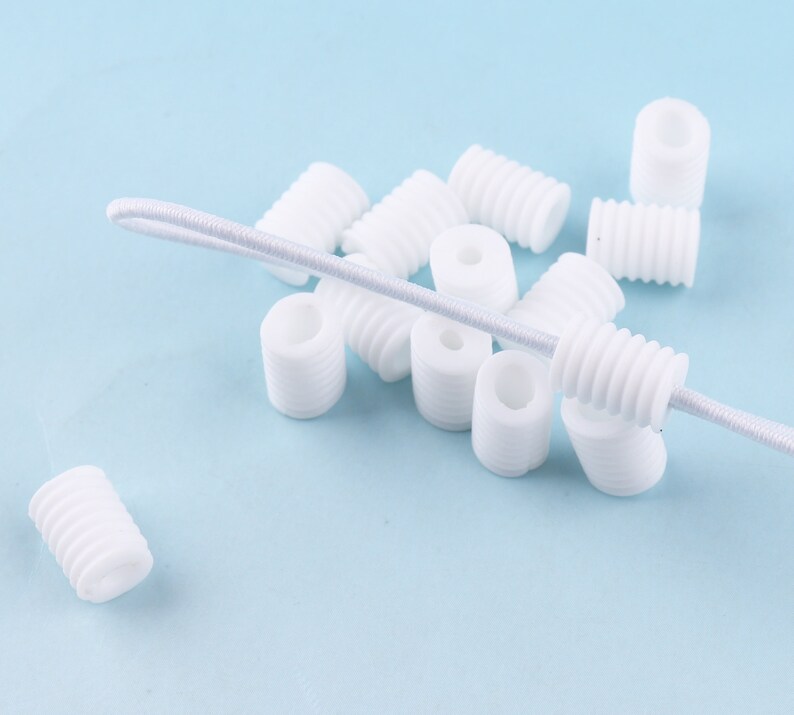 95mm Elastic Cord Stopper for 1-3mm Mask Rope Plastic Cord - Etsy
