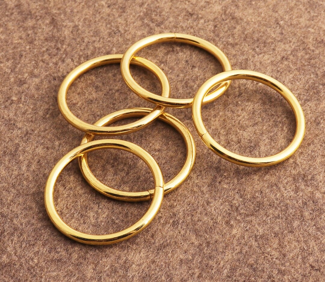 Golden O Ring 1 "(25mm) Metal NON Welded O Buckle Belt Strap Buckle ...