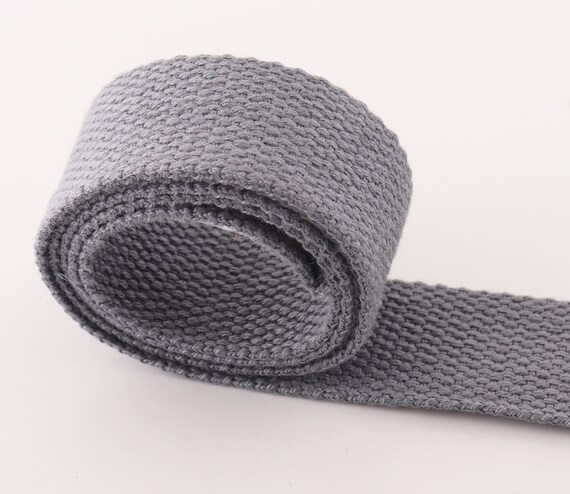 Cotton Webbing Gray Webbing 5yards32mm Solid Color Webbing | Etsy