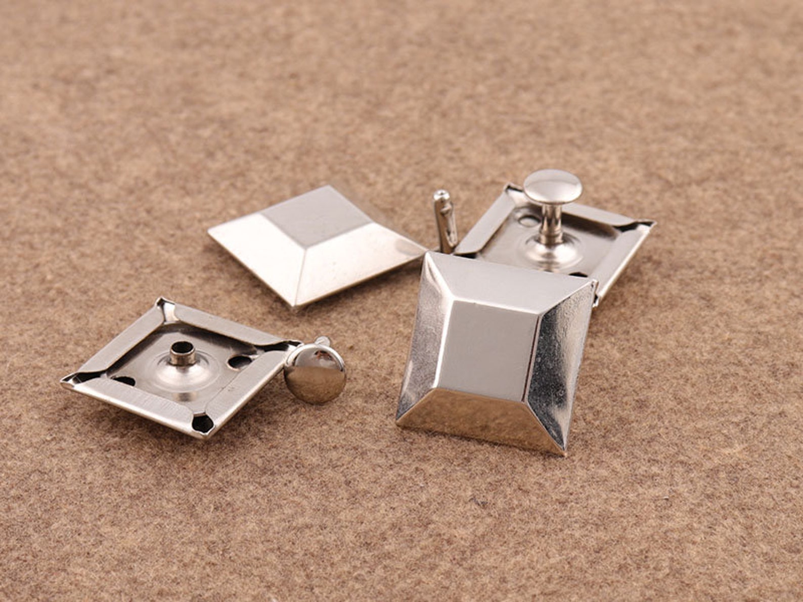 Large Rivets 20PCS Metal Button Double Capped Rivets Double | Etsy