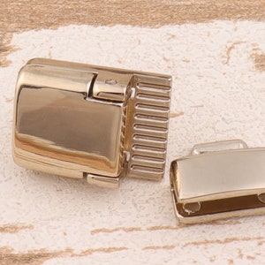 Light Gold Purse Lock Turn Lock 30mm X 20mm Metal Box Lock Latch Lock ...
