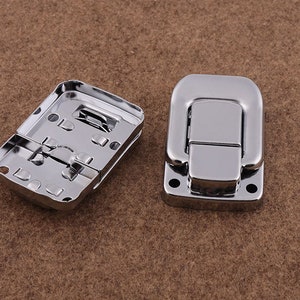 50*30mm Silver Purse Lock Metal Bag Lock Latch Lock Twist Purse Turn ...