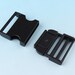 Black Release Buckle 38mm Metal Buckle Slider Adjuster Buckle Release ...