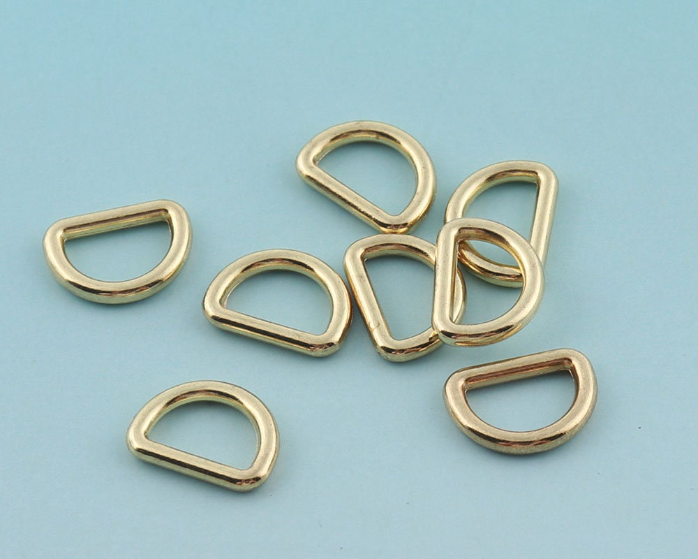 Gold D Ring Metal D Ring 9mm Mini D Buckle Belt Strap Buckle - Etsy