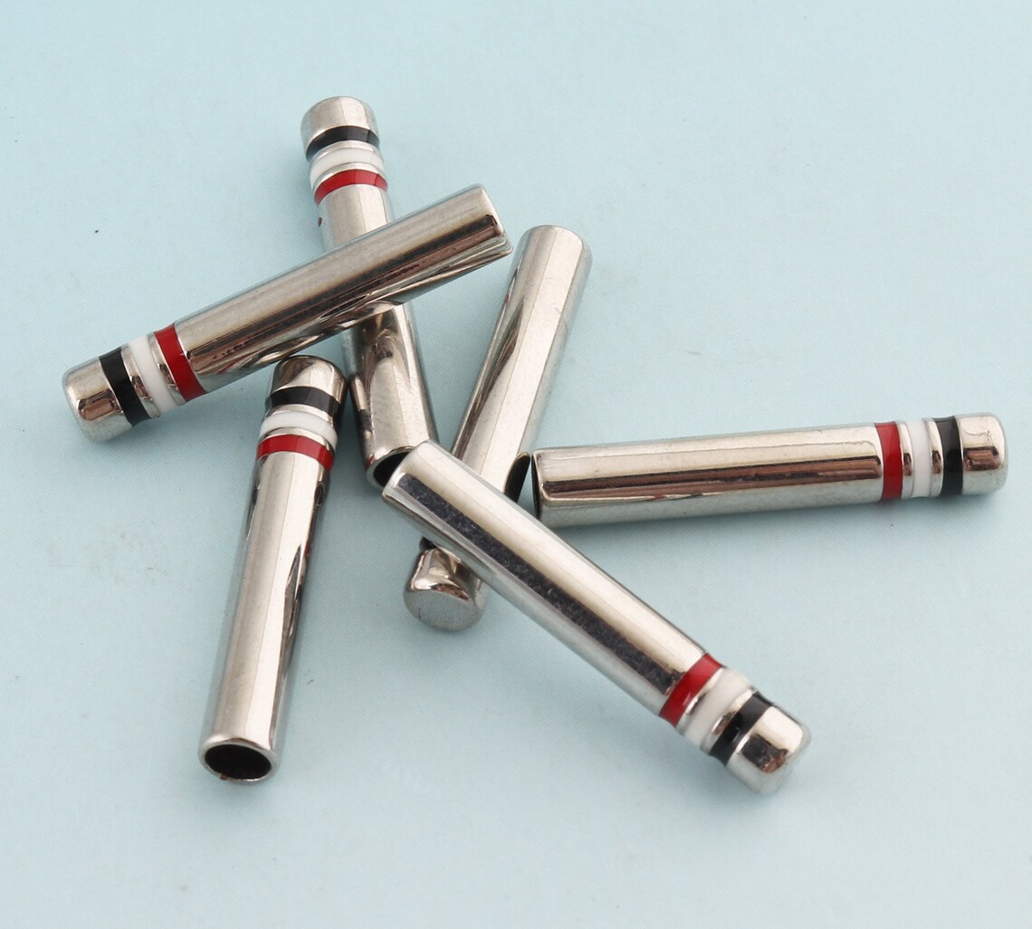 Metal Aglets Shoelace Tips 4-10pcs 3.5mm Silver Shoelace | Etsy