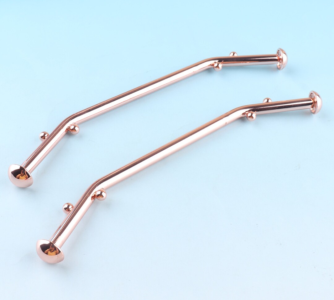 Rose Gold Bag Handle 2 Pcs 17 Cm Carry Ring Hexagonal - Etsy