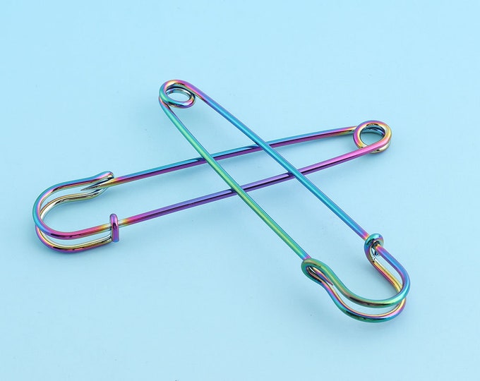 Safety Pins ,100pcs Colorful Safety Pins, Safety Pin Brooch,safety Pins ...