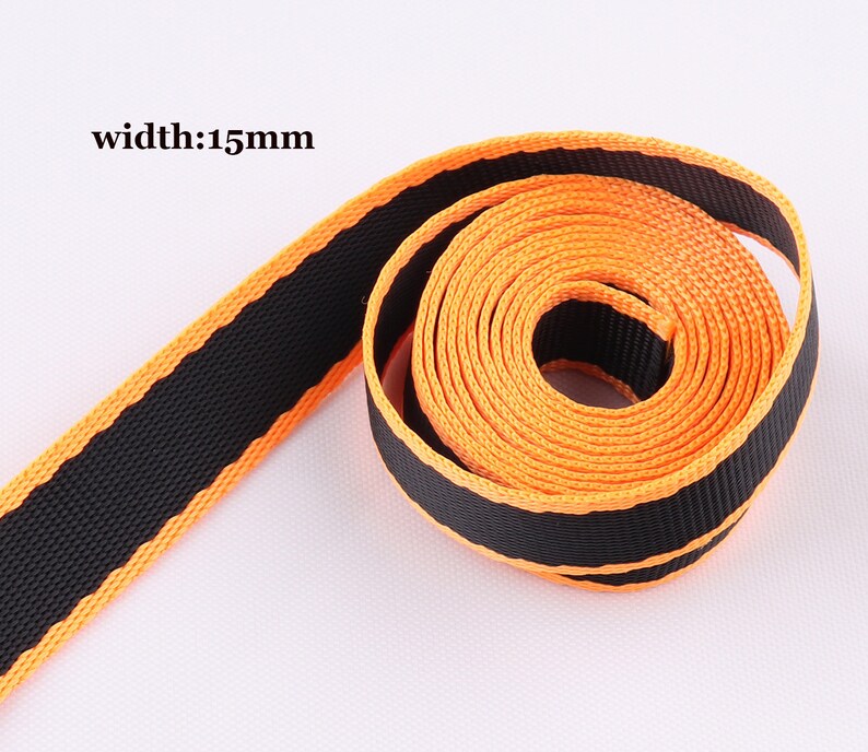 Orange Webbing 5 Yards15mm Light Weight Webbing Fabric Belt - Etsy