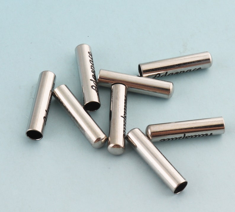 Shoelace Tips 3.5mm Silver Shoelace Bullets Metal Aglets Tube | Etsy
