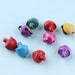 Colorful Jingle Bells Blocks 100pcs 6mm Mix Color Christmas - Etsy
