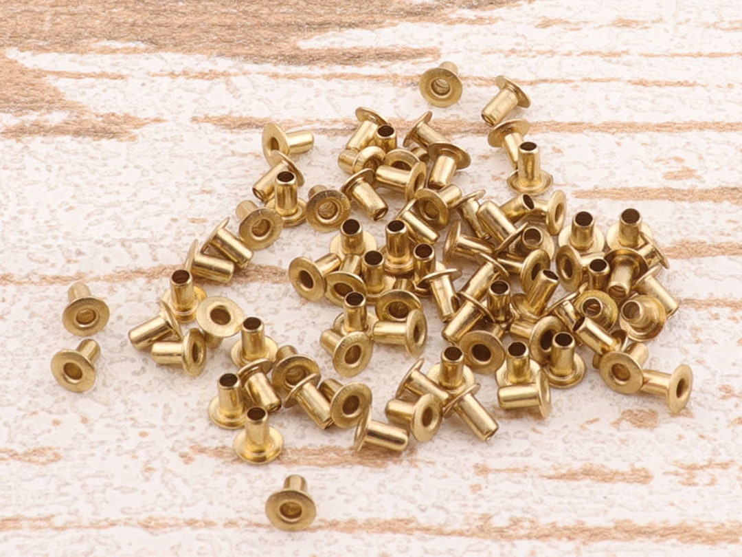 200sets Gold Eyelets Grommets Round Grommet Eyelets for Sewing Bead ...