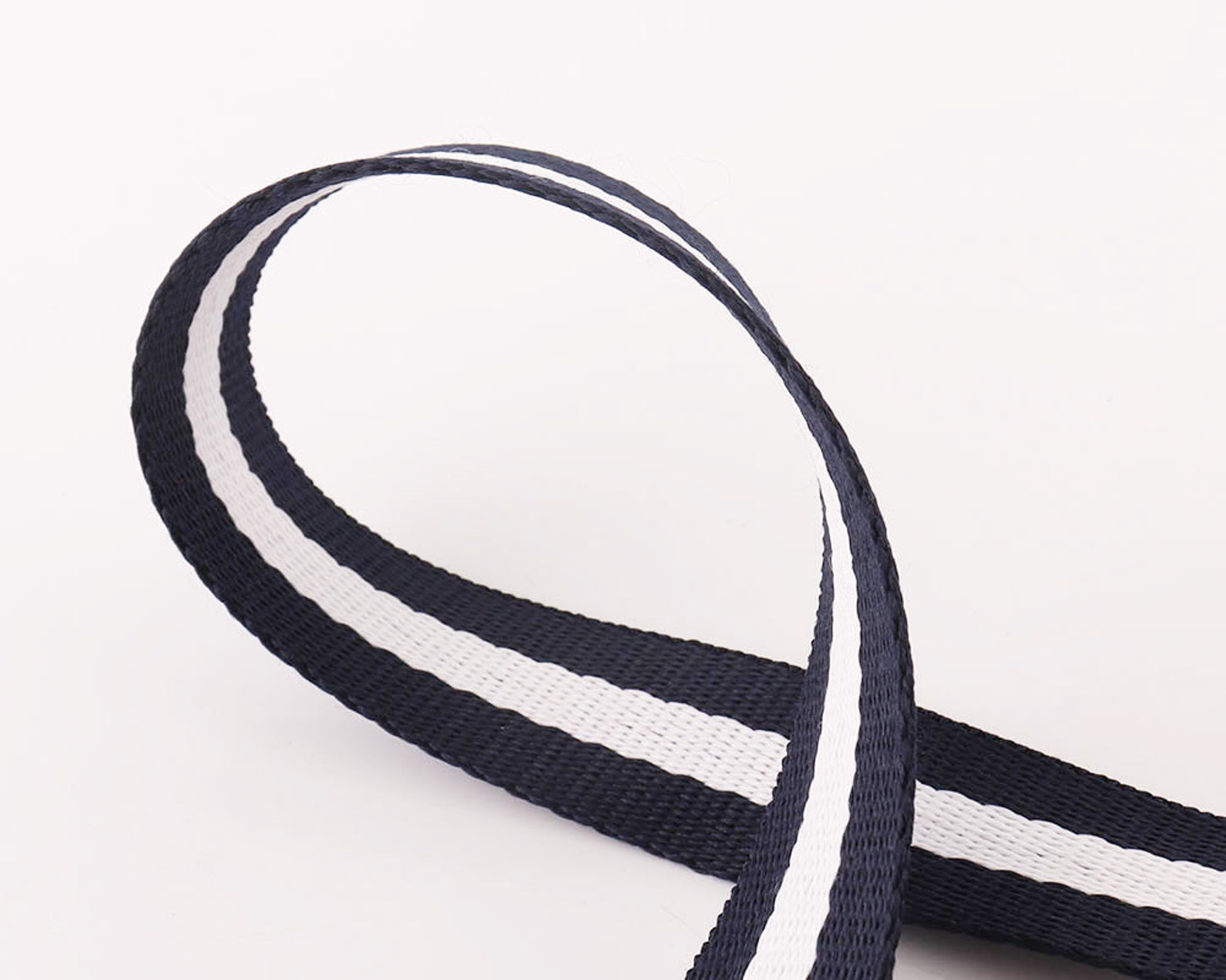 Black Stripe Webbing 5 yards25mm Webbing Fabric Handbag Strap - Etsy España