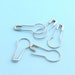Bulb Safety Pins 200pcs 21*9mm Mini Silver Bulb Safety Pins Gold Plated ...
