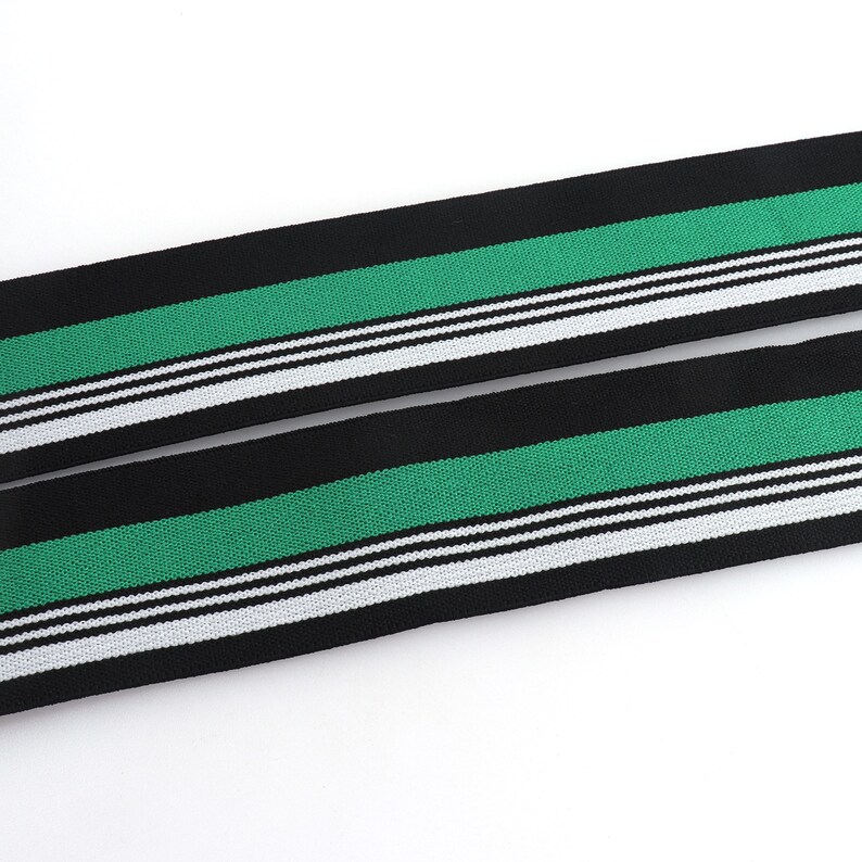 1.5"(38mm) Soft Stretch Webbing Strap Green Elastic Band Webbing Straps ...