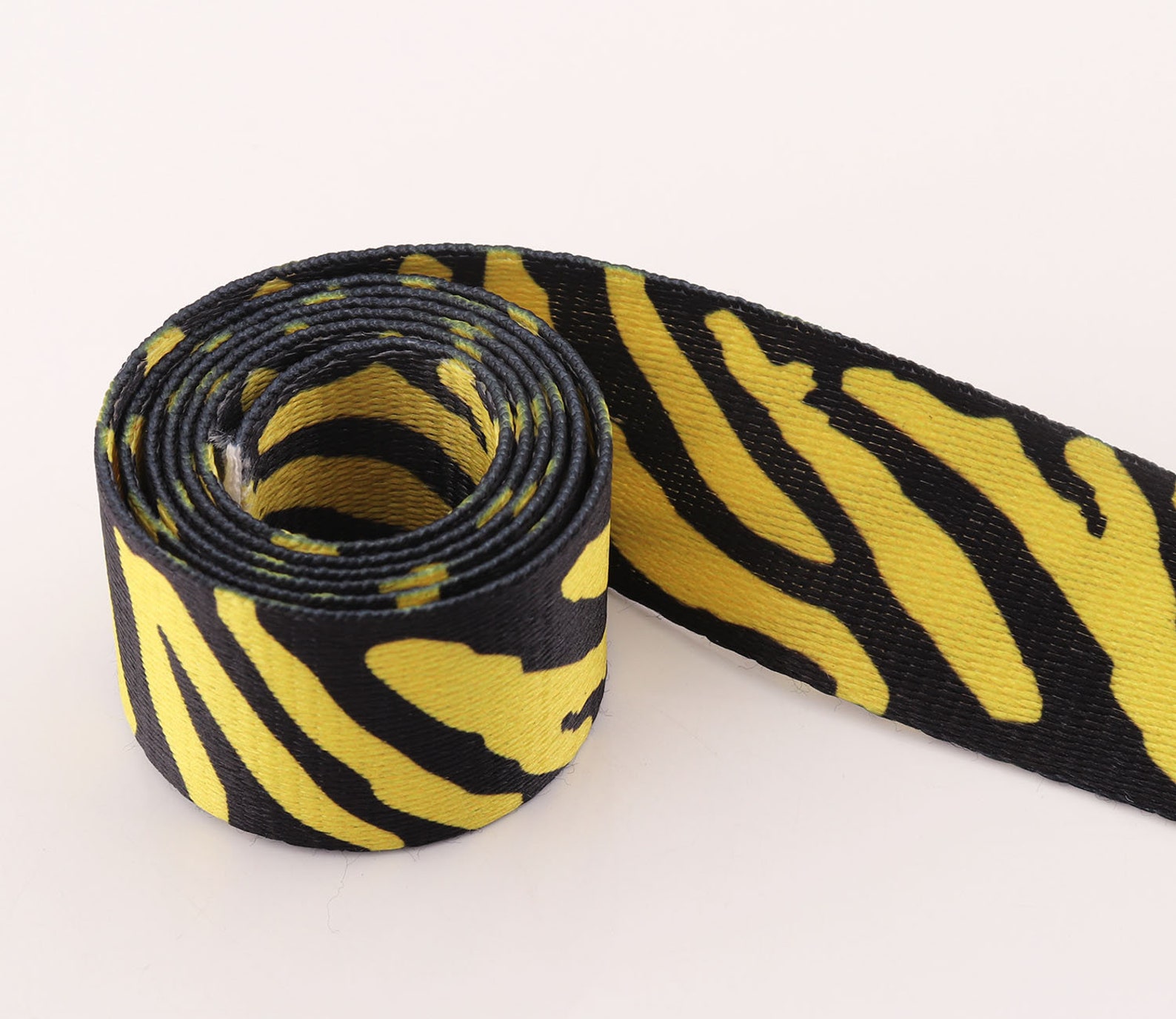 Yellow Webbing 1.5inch Charming Ribbon Leash Webbing Colored - Etsy