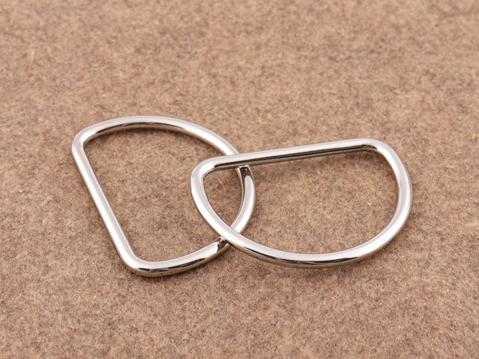 Silver D Ring Metal D Rings 1 1/2 D Buckle Belt Buckle | Etsy