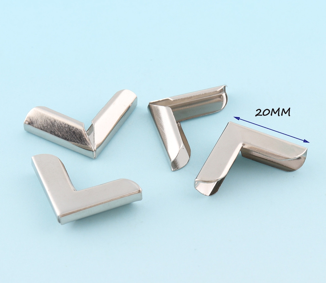 20pcs Silver Corners 3/4 Corner Decorative Corner | Etsy