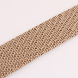 Heavy Weight Webbing 3/5yards*38mm Gold Webbing Light Color Webbing ...