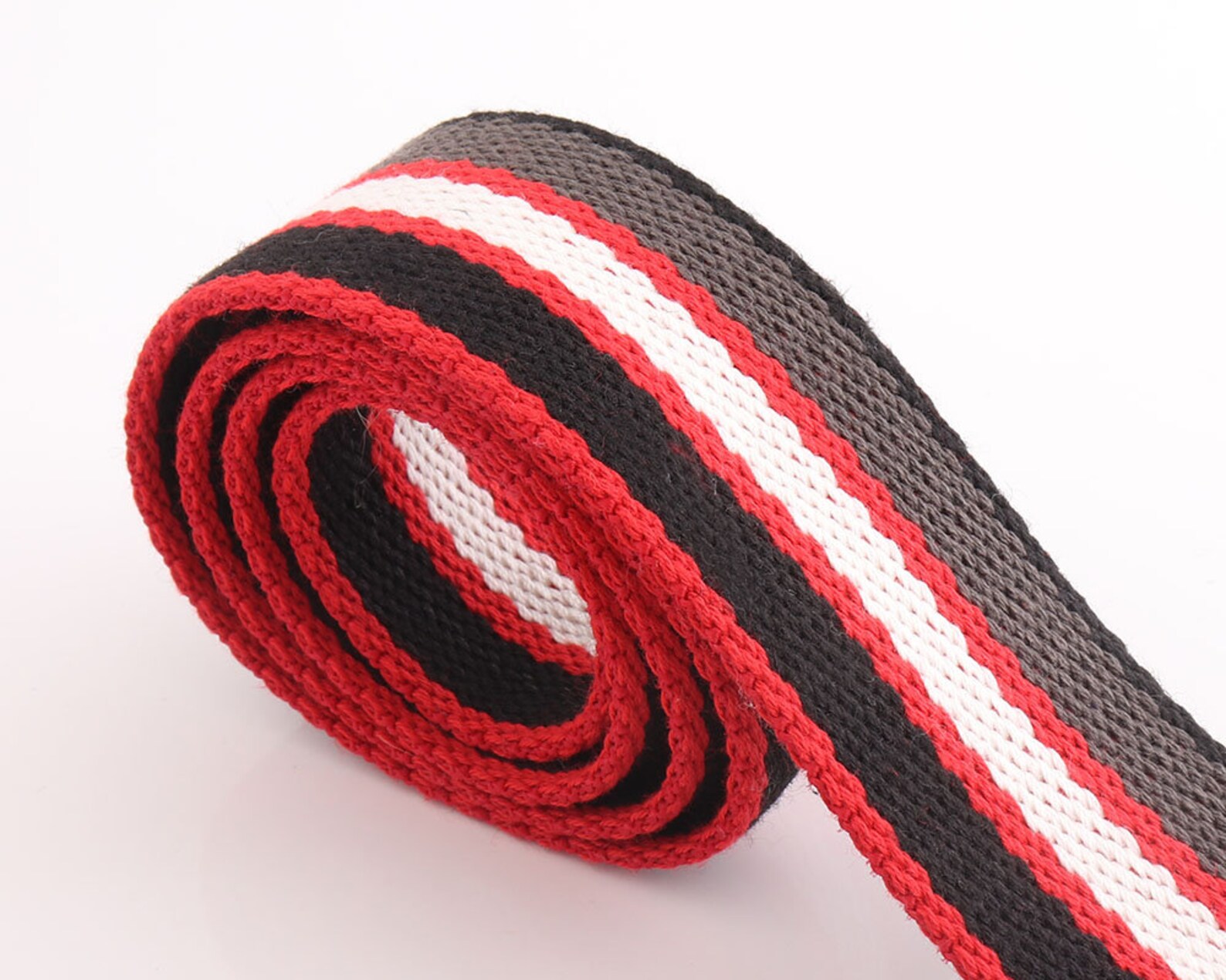 Red Webbing Stripes Straps Webbing-38mm Leash Webbing Webbing - Etsy
