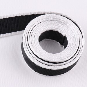 White Webbing 5 Yards*15mm Light Weight Webbing Fabric Belt Canvas ...